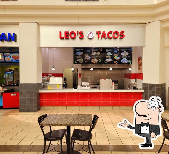 Menu at Leo's Taco's restaurant, Downey