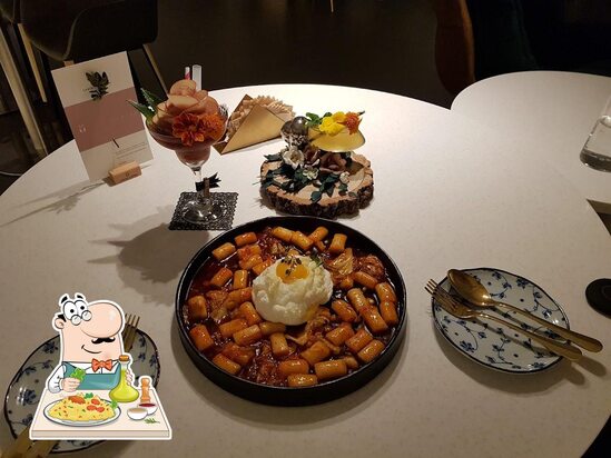 Menu at Spring Garden Seongsu restaurant, Seoul