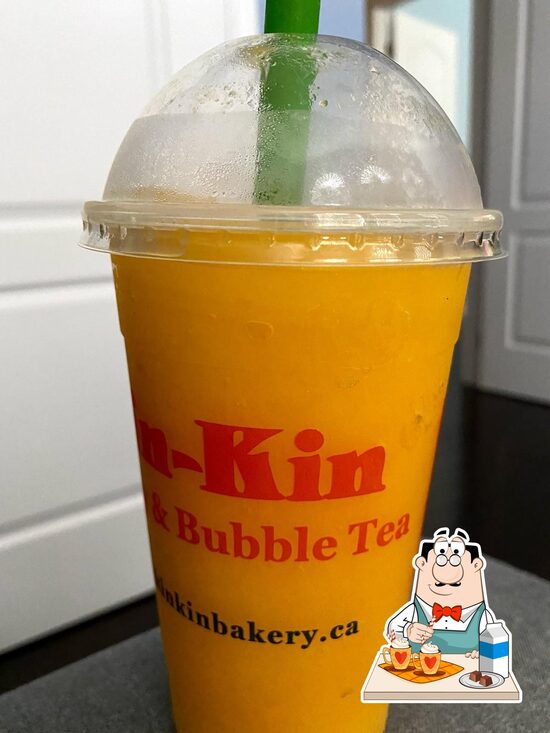 Menu at Kin Kin Bakery and Bubble Tea, Brampton, 499 Main St S