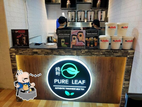 Menu at PURE LEAF Authentic Taiwanese Milktea, Cebu City