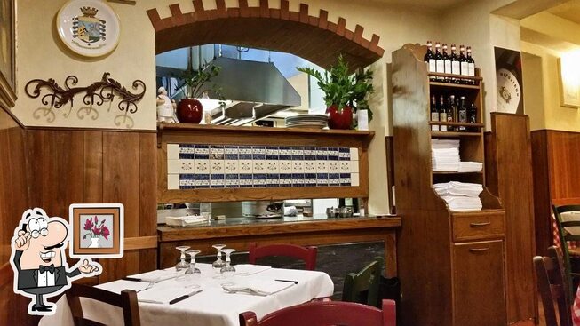 Menu at Trattoria Marione restaurant, Florence