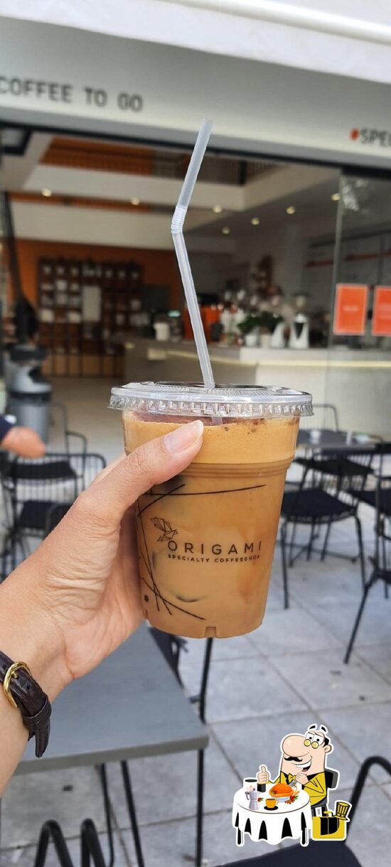 Carta de Origami Coffee Shop, Patras