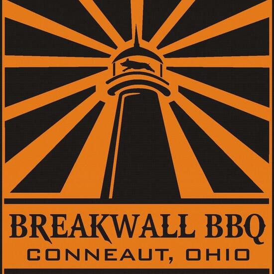 Menu at Breakwall BBQ, Conneaut, 1/2 Broad St