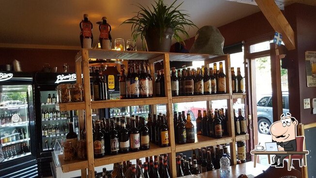 Menu at Le Permis de Bière, Montréal