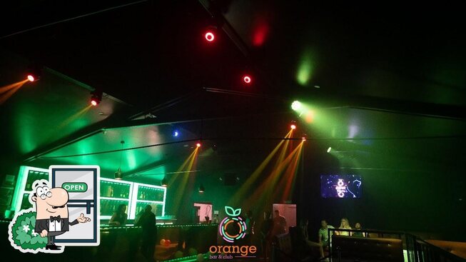 Menu at ORANGE NIGHTCLUB, Auckland