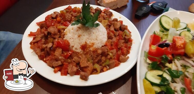 Menu at Taksim Bistro, Leipzig
