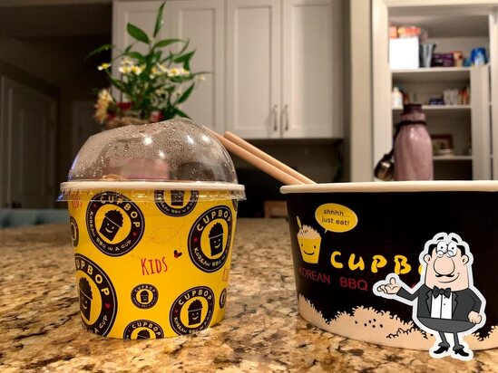 Menu at Cupbop - Korean BBQ in a Cup, Washington