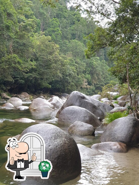 Menu at Mossman Gorge Cultural Centre restaurant, Mossman Gorge