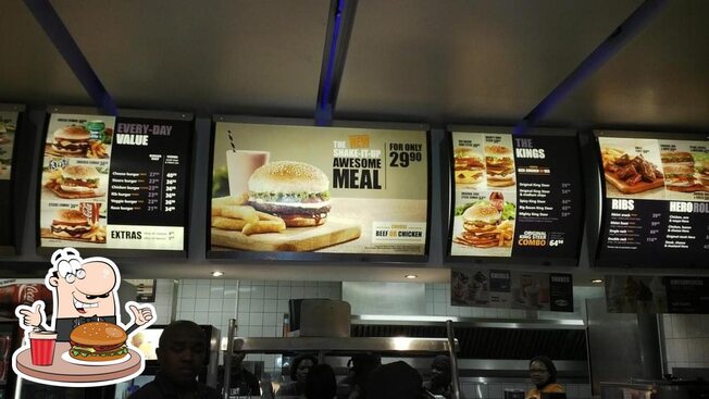 Menu at Steers Vincent Park restaurant, East London, Vincent Park Centre