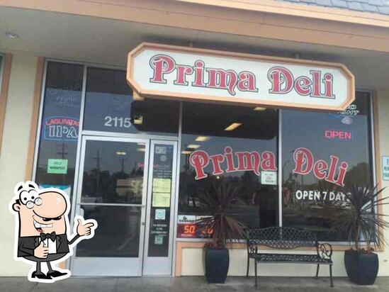 Menu at Prima Deli restaurant, Redwood City