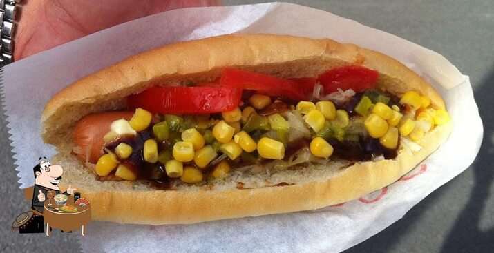 Speisekarte von Bob's Hot Dog World, Würzburg