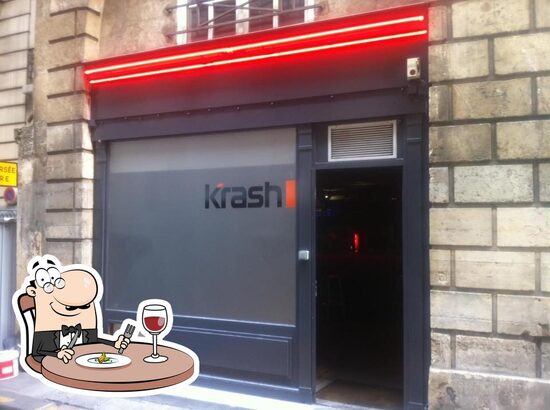 Menu at Krash Bar, Paris, 12 Rue Simon le Franc