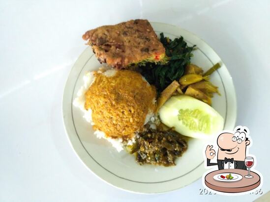 Menu at RM Padang Telaga sari restaurant, Semarang