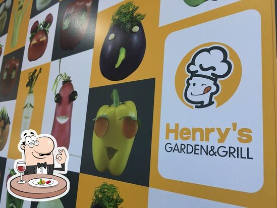 Menu at Henry's Garden & Grill restaurant, Rangeville