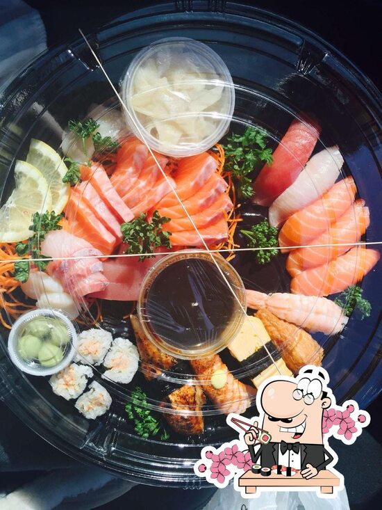 Menu at Sushi Man restaurant, Balmain, 321A Darling St