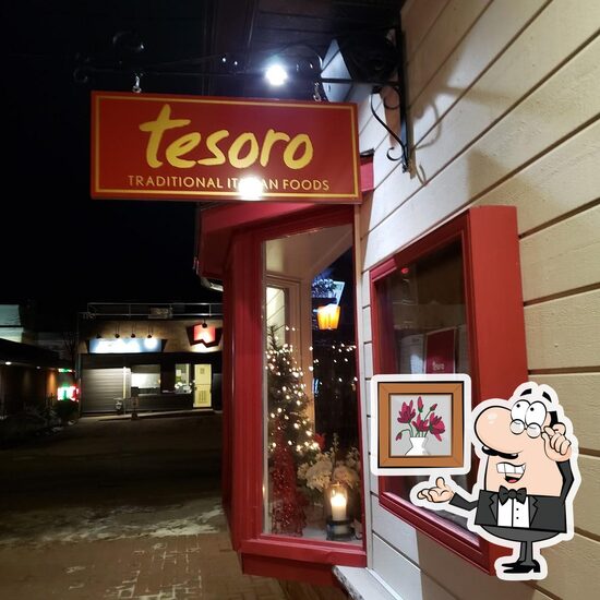 Menu at Tesoro Restaurant, Collingwood