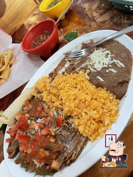 Menu at Taqueria El Carbon restaurant, Enterprise