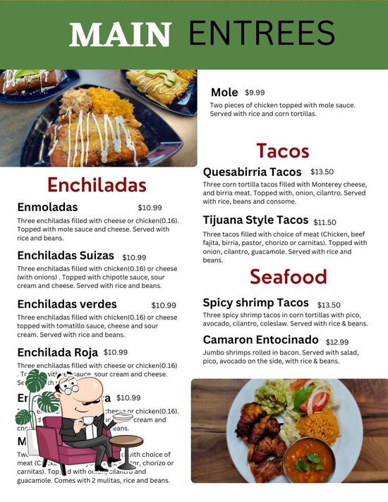 Ruedas Mexican Food, Alvarado - Restaurant menu, prices and reviews
