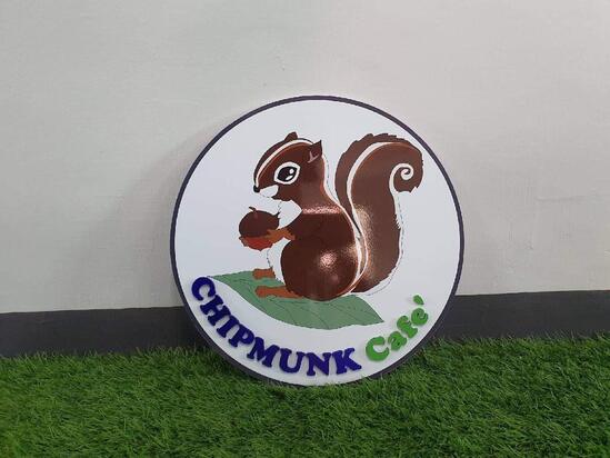 Menu at Chipmunk Cafe, Wang Mai