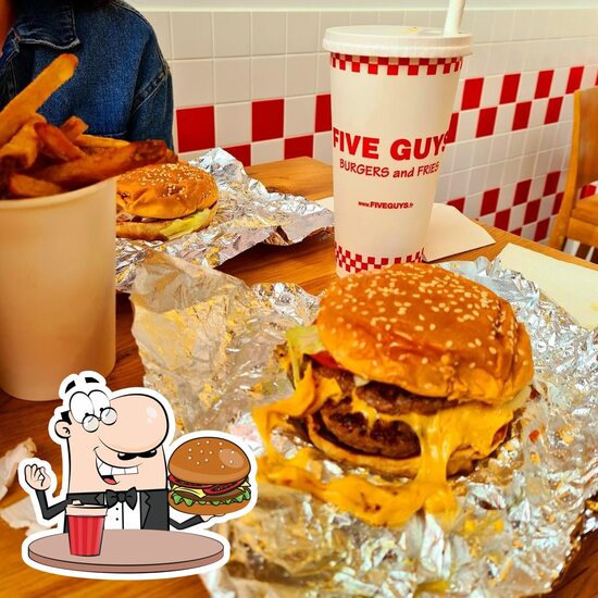 Five Guys Bayonne BAB2, Anglet - Menú del restaurante, precios y reseñas