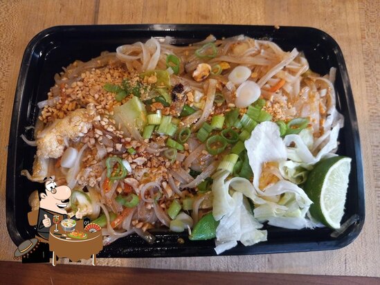 Menu at Golden Rice Authentic Thai restaurant, Princeton