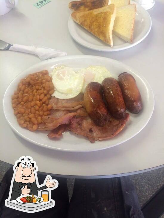 Menu at T G's Diner cafe, Dudley