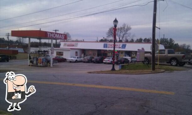Menu at Thomas Grocery & Grill pizzeria, Whitmire