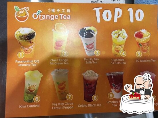 Orange Tea 橘子工坊, Sunnybank - Restaurant menu, prices and reviews