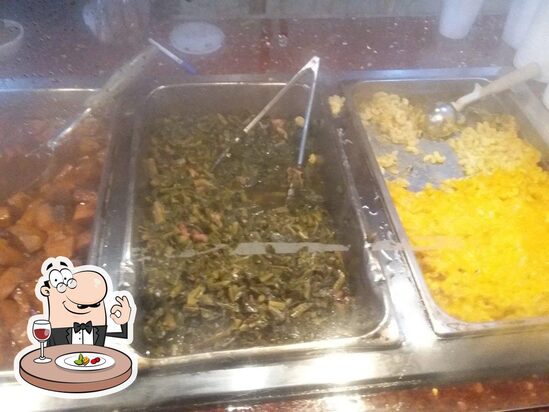 Menu at Steve's Soul Food BBQ, Detroit, Franklin St