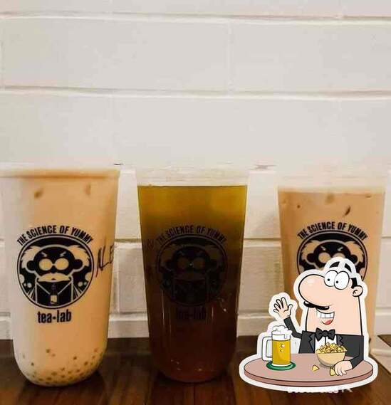 Menu at Tea Lab cafe, Mandaluyong