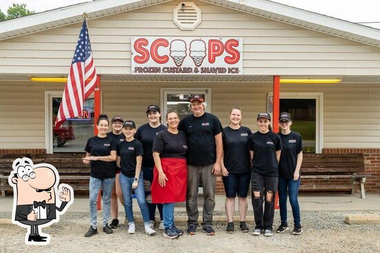 Menu at Scoops Frozen Custard and Espresso cafe, Fredericktown