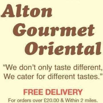 Menu at Alton Gourmet Oriental fast food, Alton