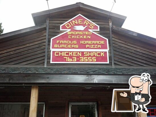 Menu at Diner's Chicken Shack restaurant, Emily