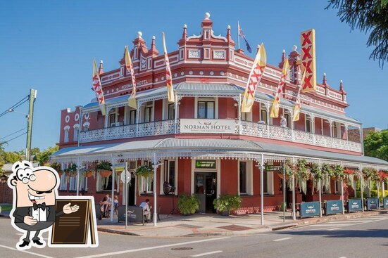Menu at Norman Hotel pub & bar, Woolloongabba
