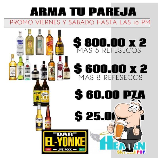 EL YONKE BAR LIVE ROCK, Aguascalientes - Opiniones del restaurante