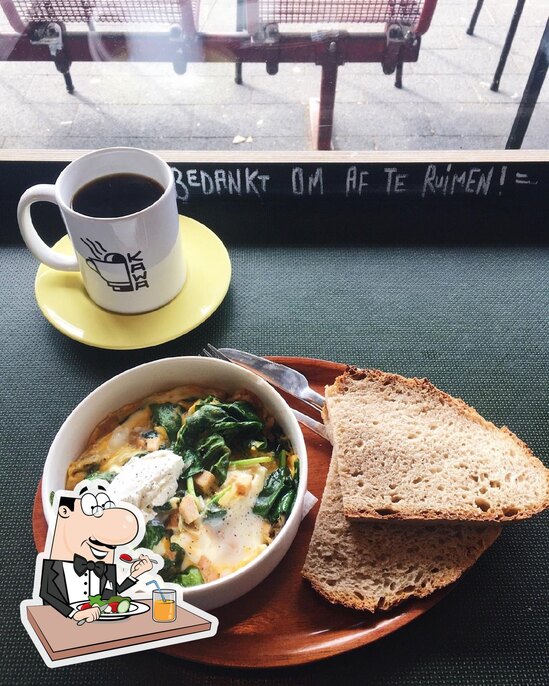 Menu at Kawa, Mortsel