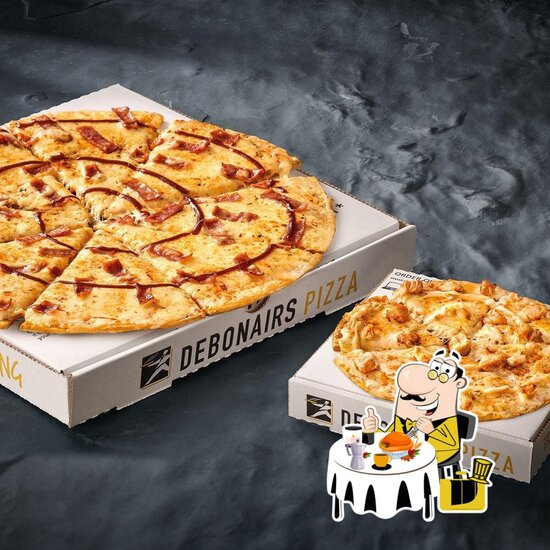Menu at Debonairs Pizza restaurant, Nongoma