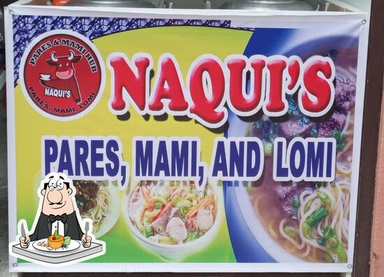 Carta del restaurante Naqui's Pares Mami and lomi, Taguig