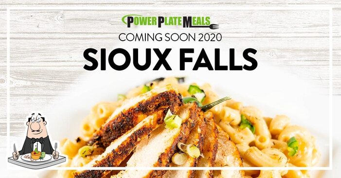 Menu at Power Plate Meals restaurant, Sioux Falls