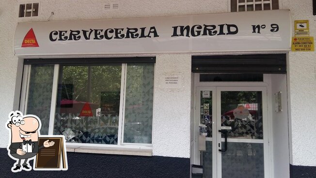Carta del pub y bar Cervecería Ingrid, Madrid