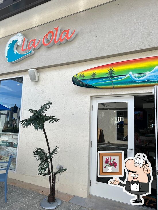 Menu at La Ola Surfside Restaurant at Bell Tower, Fort Myers