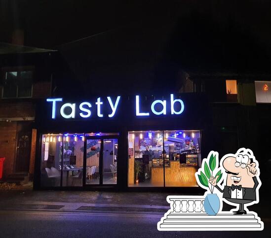 Carta del postres Tasty lab, Birmingham