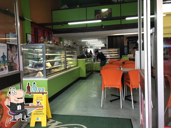 Menu at Angkor Wat Bakery and Coffee Shop, Waipukurau