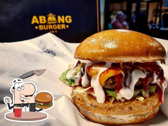 Menu at Abang Burger Jakarta restaurant, West Jakarta
