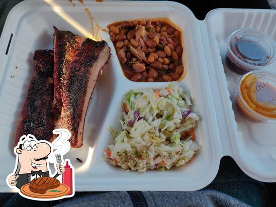 Menu at North Keizer Barbecue, Salem