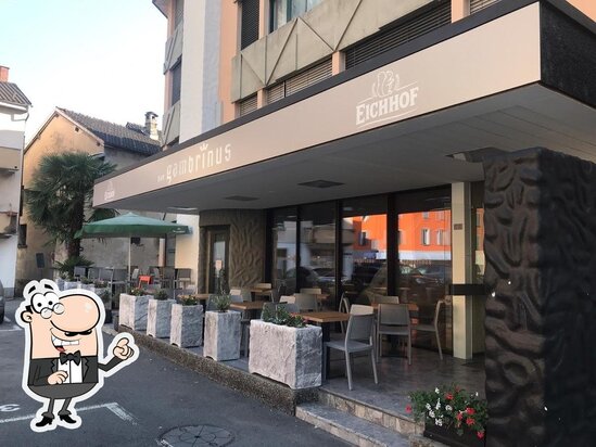 Menu da Snack Bar Gambrinus, Biasca