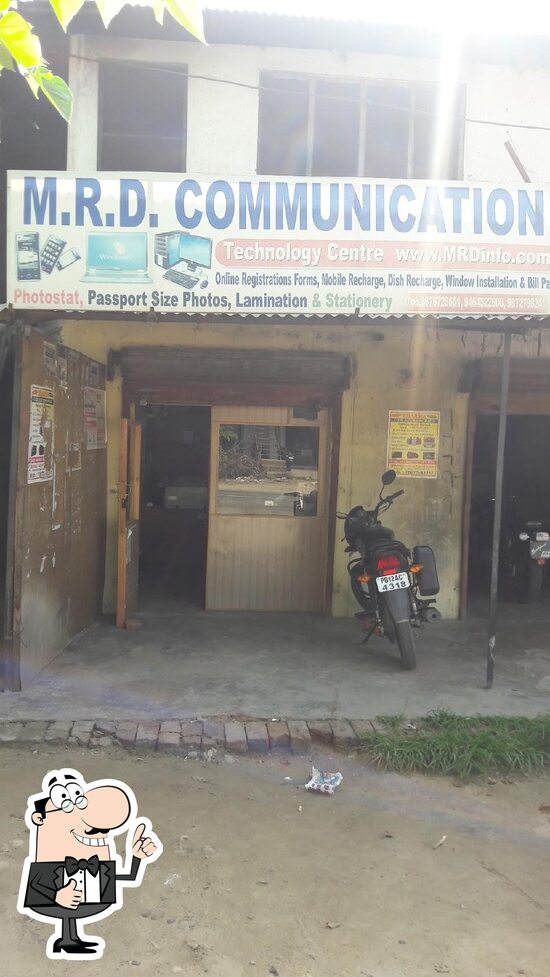 Menu at MRD Communication Technology Centre, India