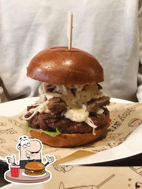 Menu at Eighty Ate Burger restaurant, Reigate