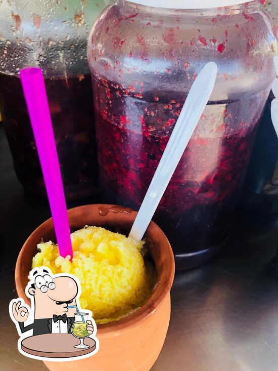 Menu at Raspados Aloha, Aguascalientes, Convención Ote