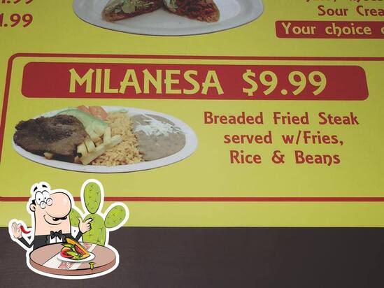 Menu at Taqueria El Compa restaurant, Garden City